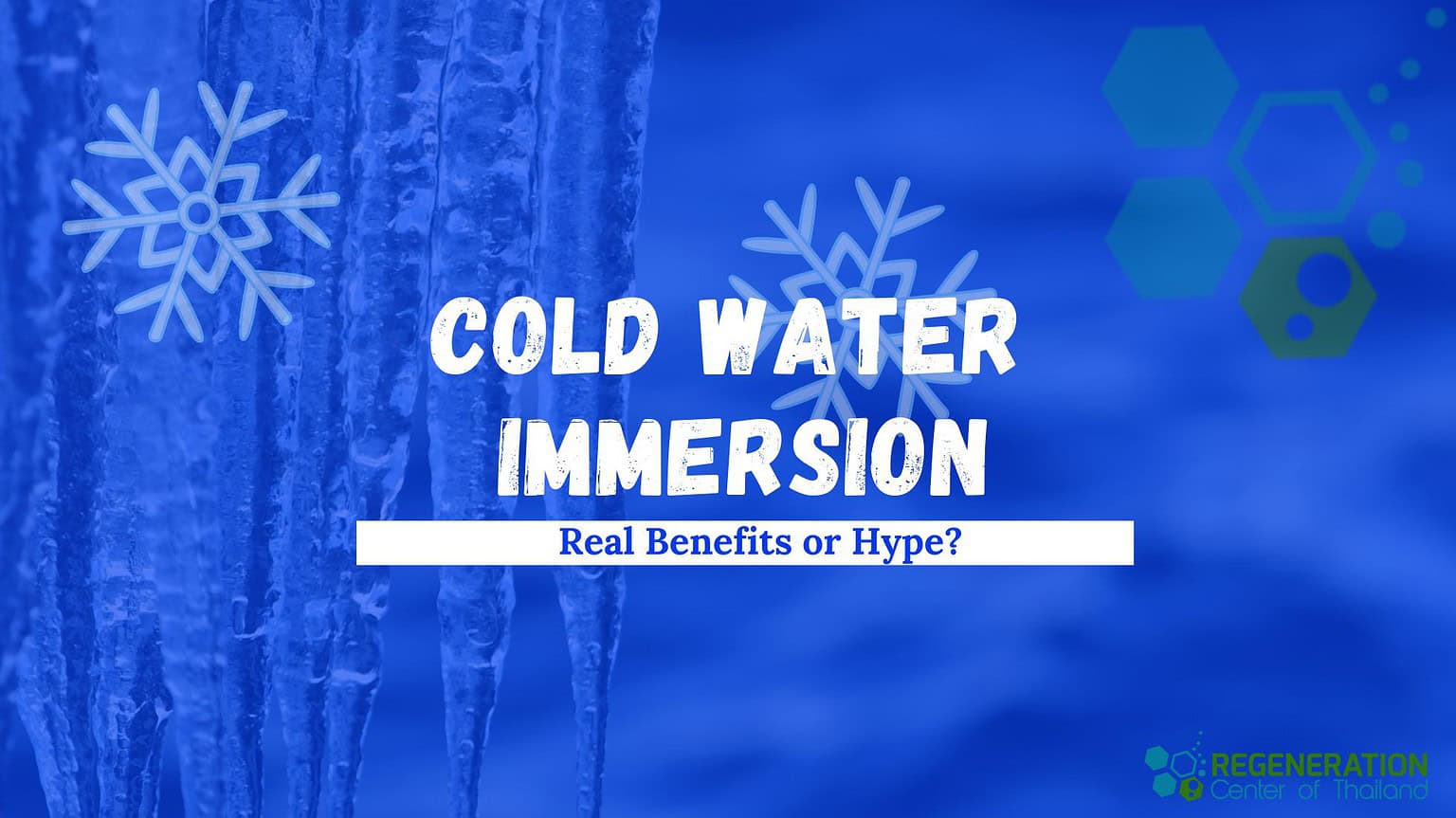 Health Benefits of Cold Water Immersion, Ice Baths & Cold Showers